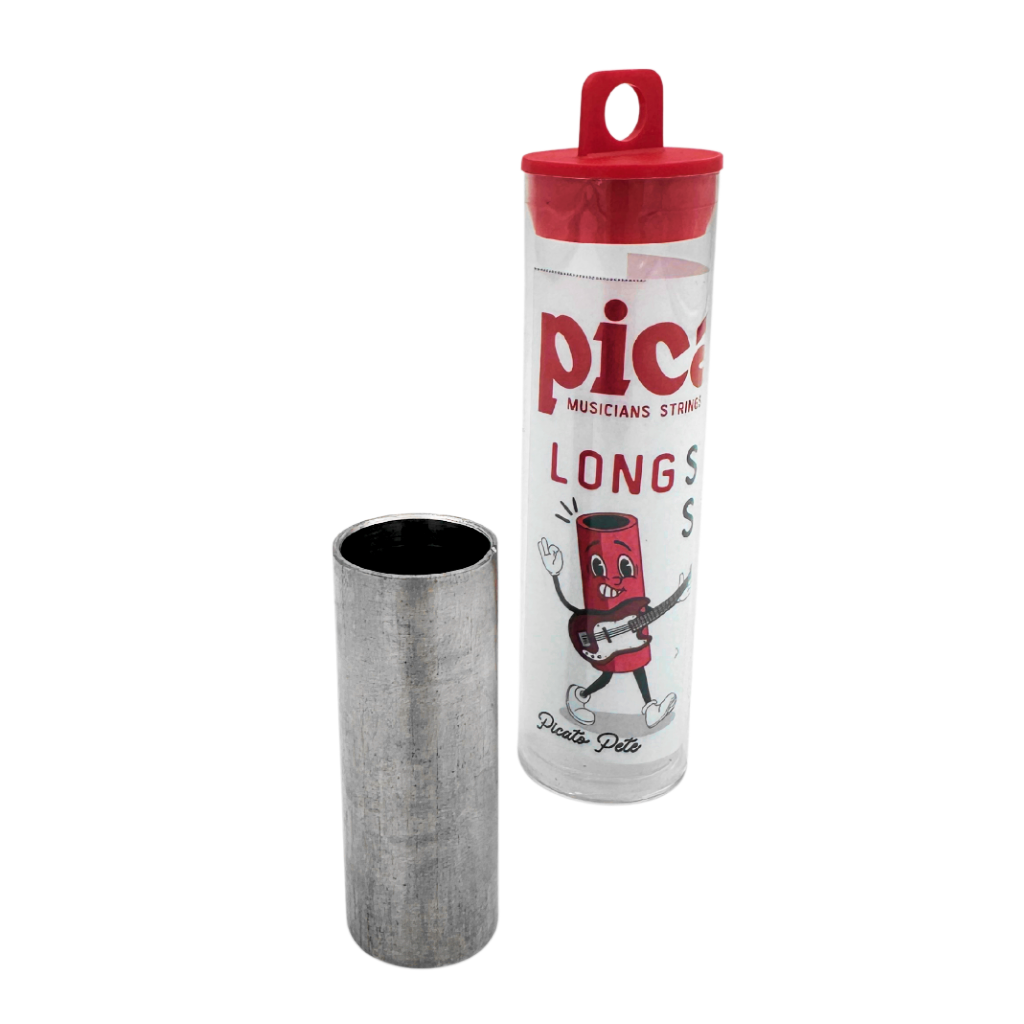 Picato Pete's Long Steel Slide – The Record Room & The Relic Room Guitars